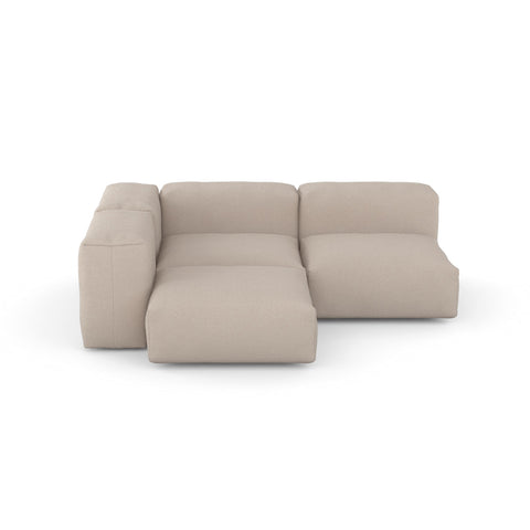 three module corner sofa - loop loop - duna - 78in x 78in – vetsak®