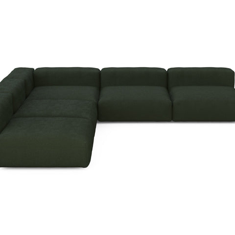 five module corner sofa - loop loop - mousse - 111in x 111in – vetsak®