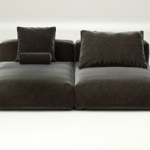 vetsak | Sofa Set 01 XLarge - Suave - Anthracite | Modular Sofa | 3.5 ...