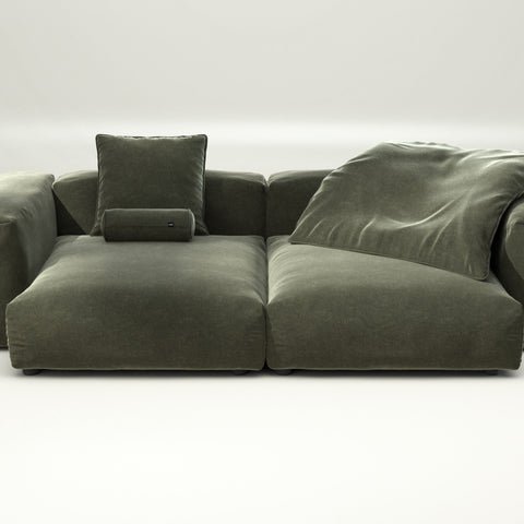 vetsak | Sofa Set 02 XLarge - Suave - Pine | Modular Sofa | 3.5 Seater ...