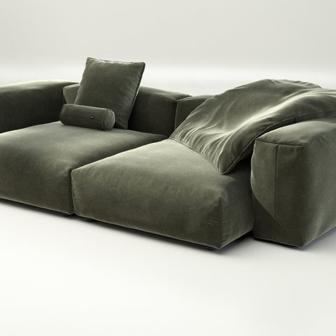 vetsak | Sofa Set 02 XLarge - Suave - Pine | Modular Sofa | 3.5 Seater ...