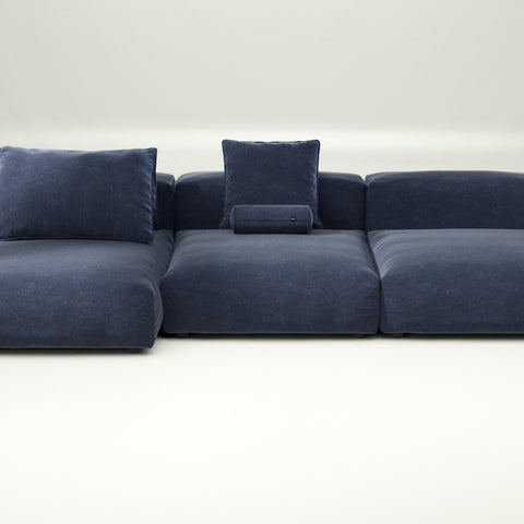 vetsak | Sofa Set 04 - Suave - Navy | Modular Sofa | 5 Seater | Big So ...