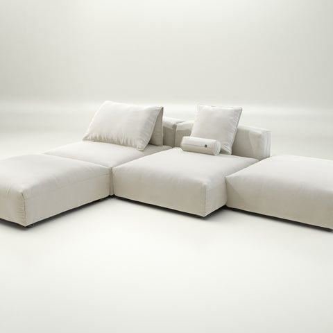 vetsak | Sofa Set 08 - Daybed - Suave - Pearl | Modular Sofa | 6 Seate ...